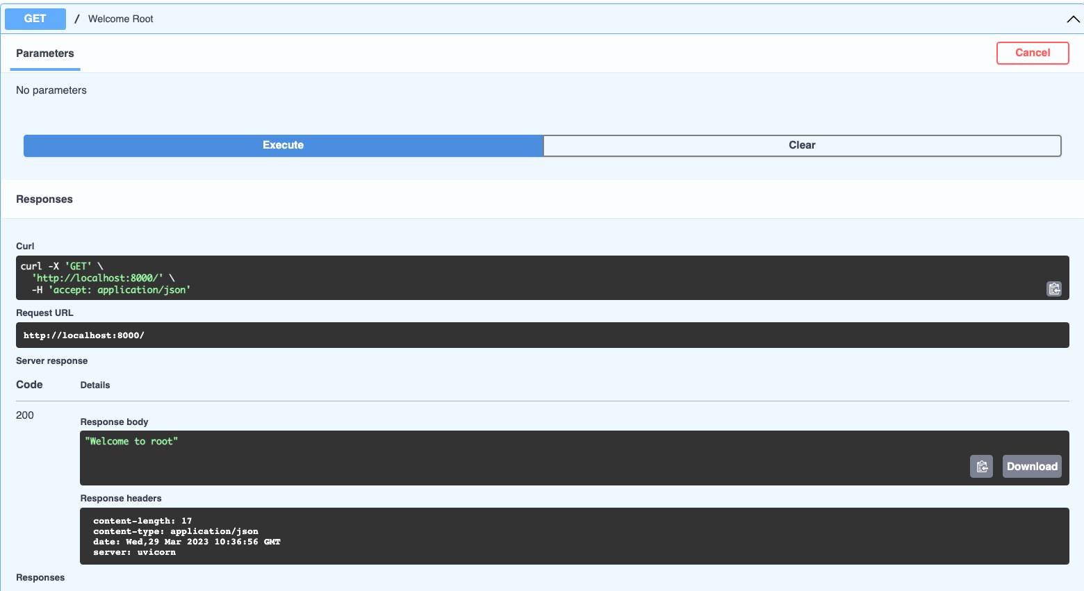 Dockerize Fastapi Project Into A Container Image And Run It Locally